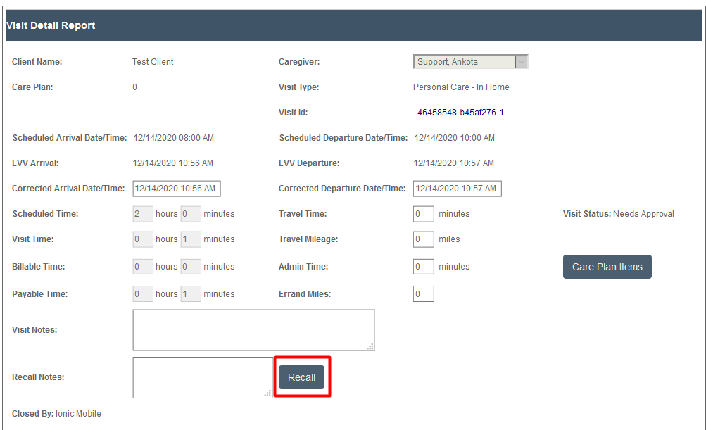 Rework, Missed Visit, Cancel Visit, and On Hold Functionality | Ankota ...