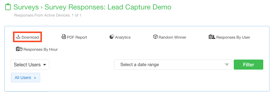 Export Your Survey Responses to Google Drive | QuickTapSurvey