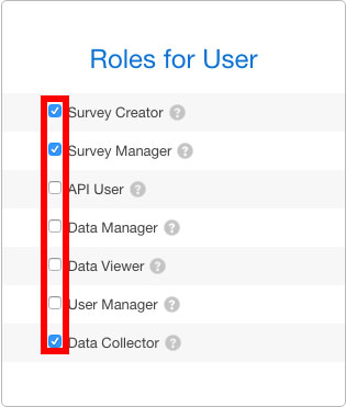 Assign Roles to a User | QuickTapSurvey
