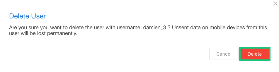 Delete or Remove a User | QuickTapSurvey