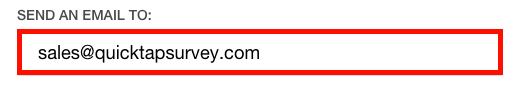 Create a Response Notification | QuickTapSurvey