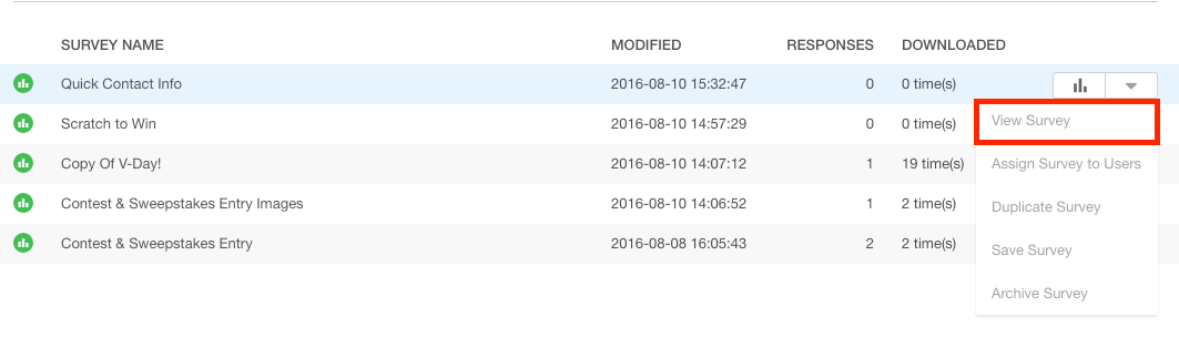 Collecting Responses with Response Filters – Online Surveys ...