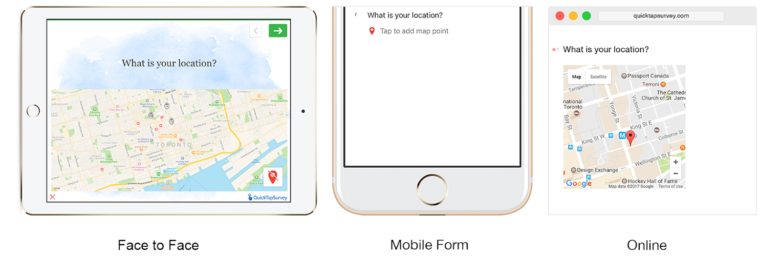 Location | QuickTapSurvey