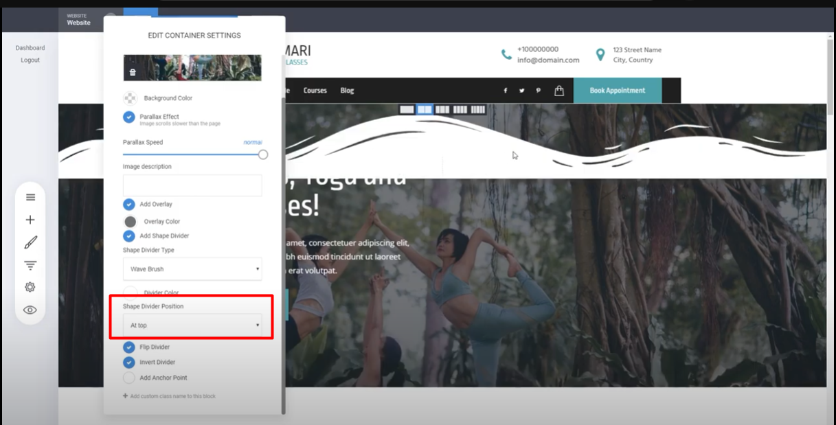 Shape / Section Dividers | MusicFunnels
