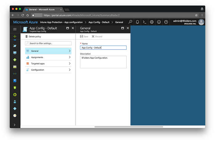 How to use 'Nine Work for Intune' and set Configuration | Nine Work