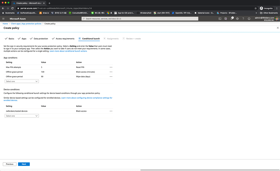 How to use 'Nine Work for Intune' and set Configuration | Nine Work