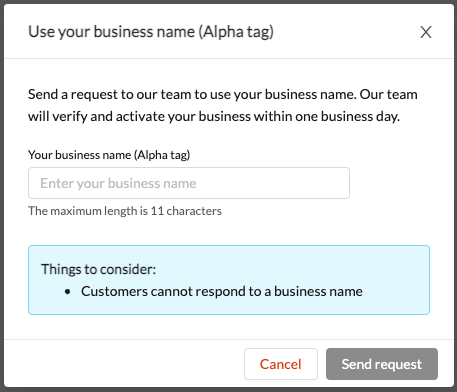 Alpha Tags – SMS Broadcast