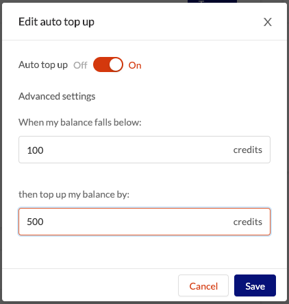 Topping-Up your account – SMS Broadcast