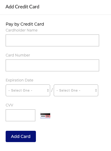How to Update your Credit Card Information in the Web Portal – SMSB