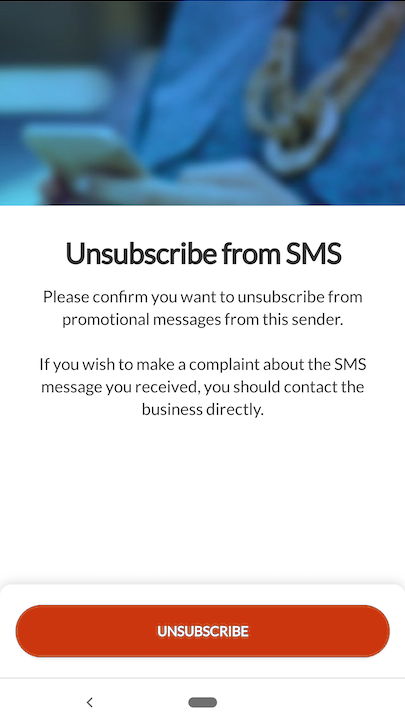 Opt-outs – SMS Broadcast
