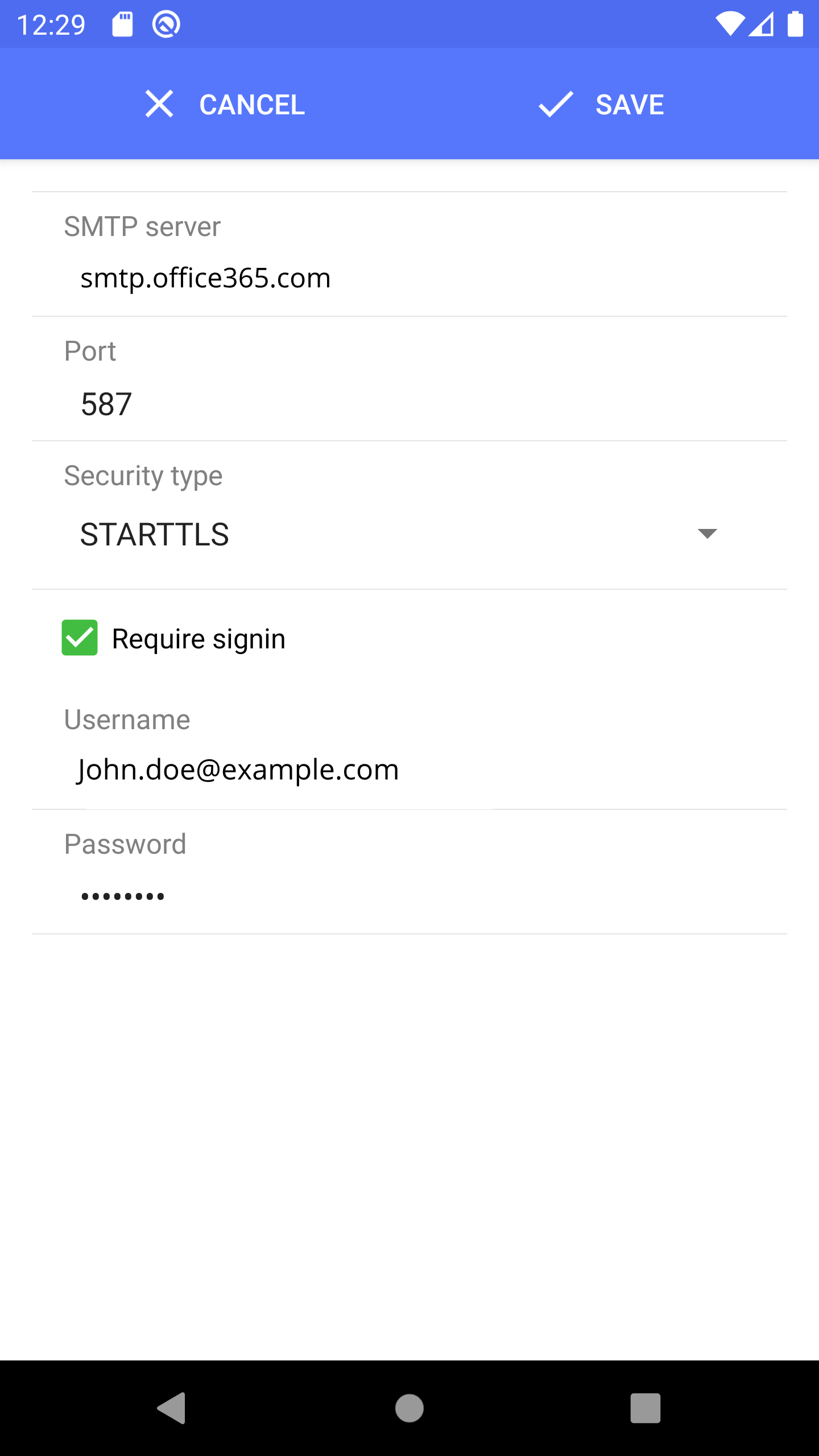 How to add a shared mailbox in Nine. | Android - FAQ
