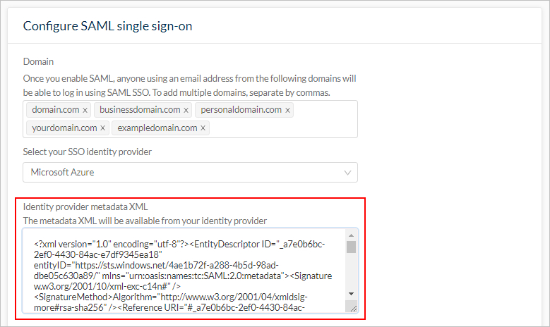 SSO (Single Sign On) Configuration | 2degrees