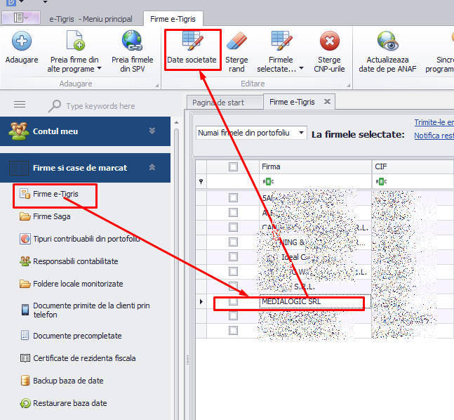 Cum se configureaza vectorul fiscal pentru firme | Helpdesk Medialogic
