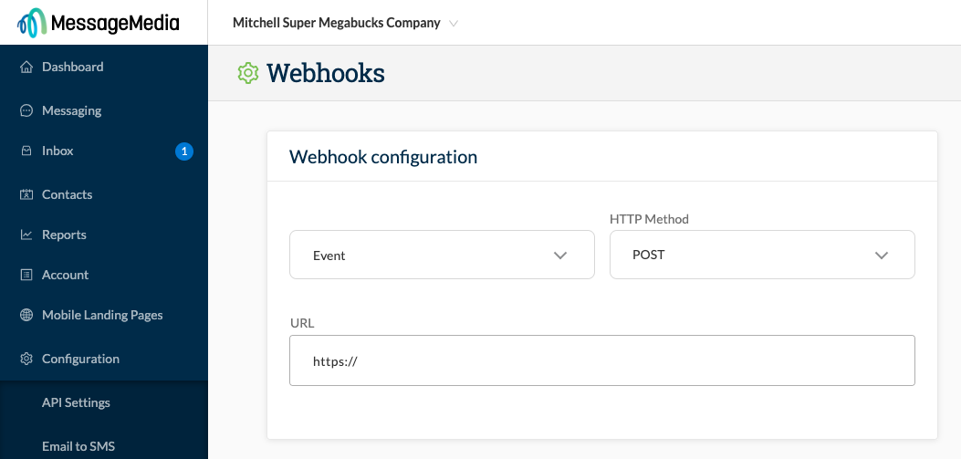 Webhooks – MessageMedia