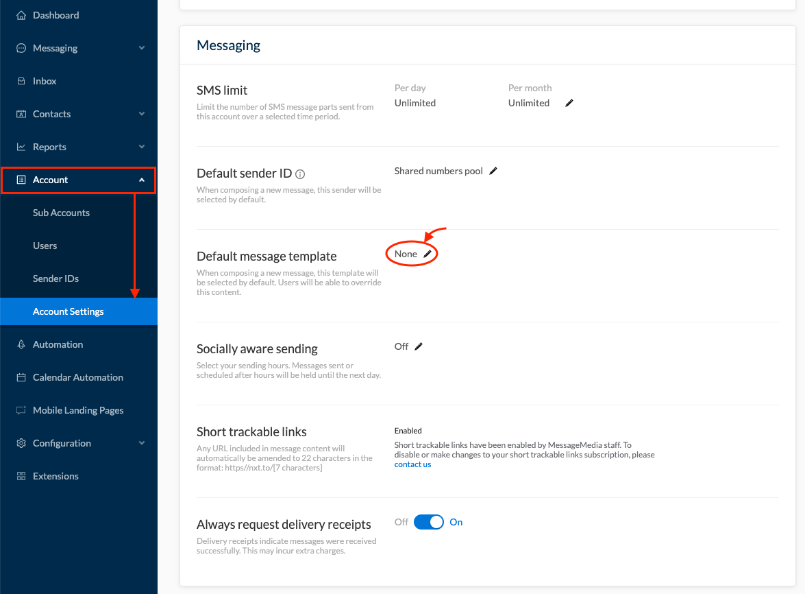 How do I create a message signature? | Notify Now
