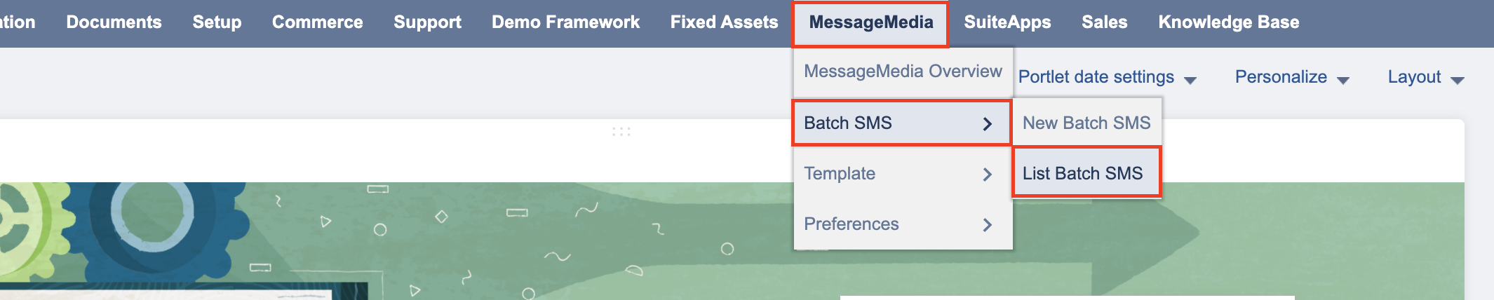 NetSuite | Viewing Sent, Scheduled, or Recurring Batch SMS – Sinch MessageMedia