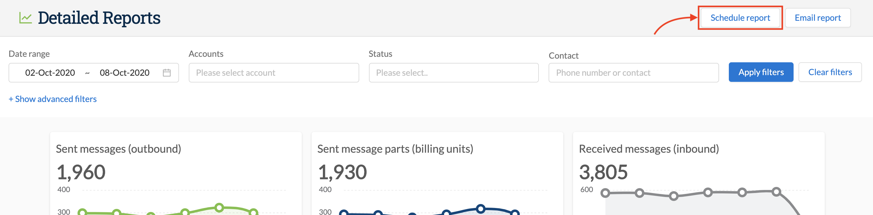 Scheduling Reports – StreetData