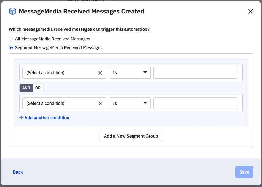 ActiveCampaign | Triggering actions using SMS replies – Sinch MessageMedia