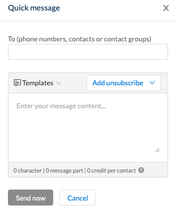 Opt-outs | Notify Now