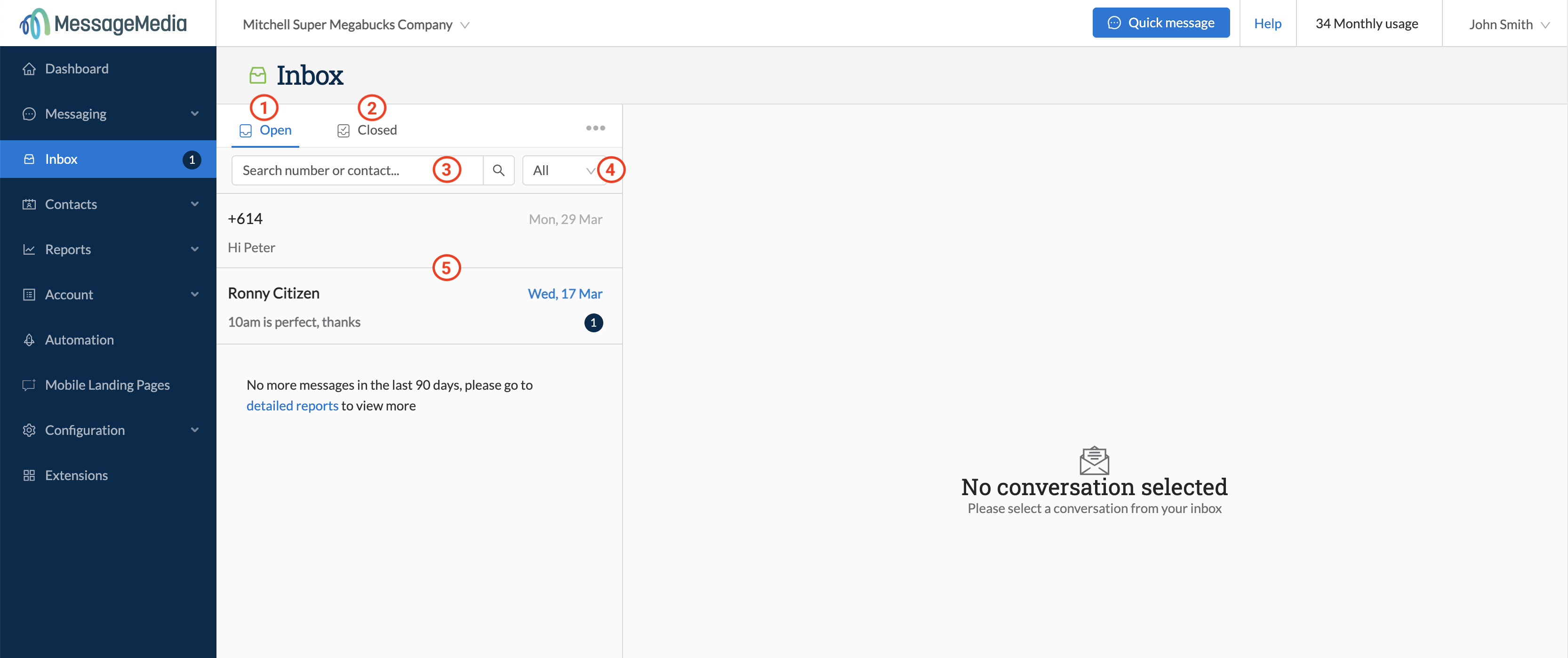 Inbox – MessageMedia