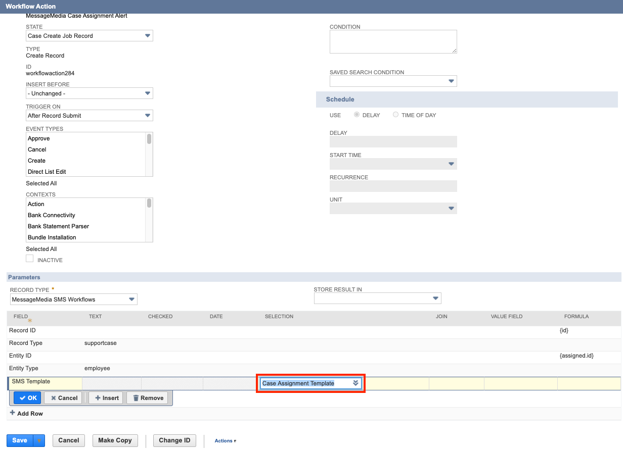 NetSuite | Pre-configured Workflows – Sinch Engage
