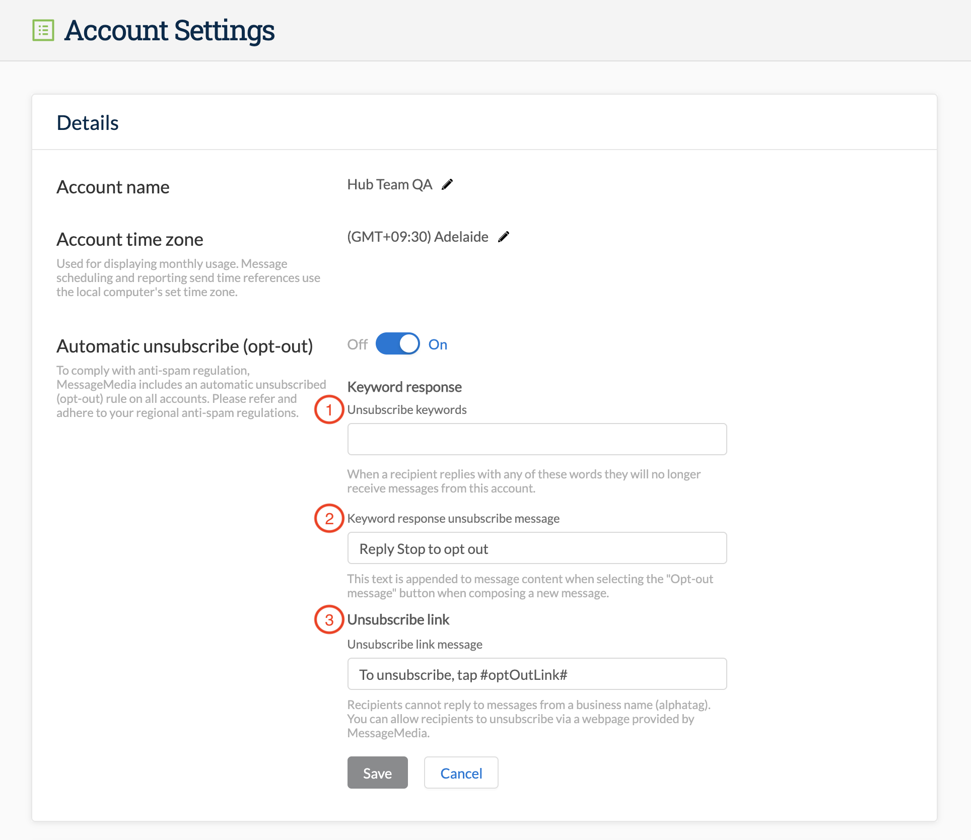 Opt-Outs – TPG Telecom Messaging Hub