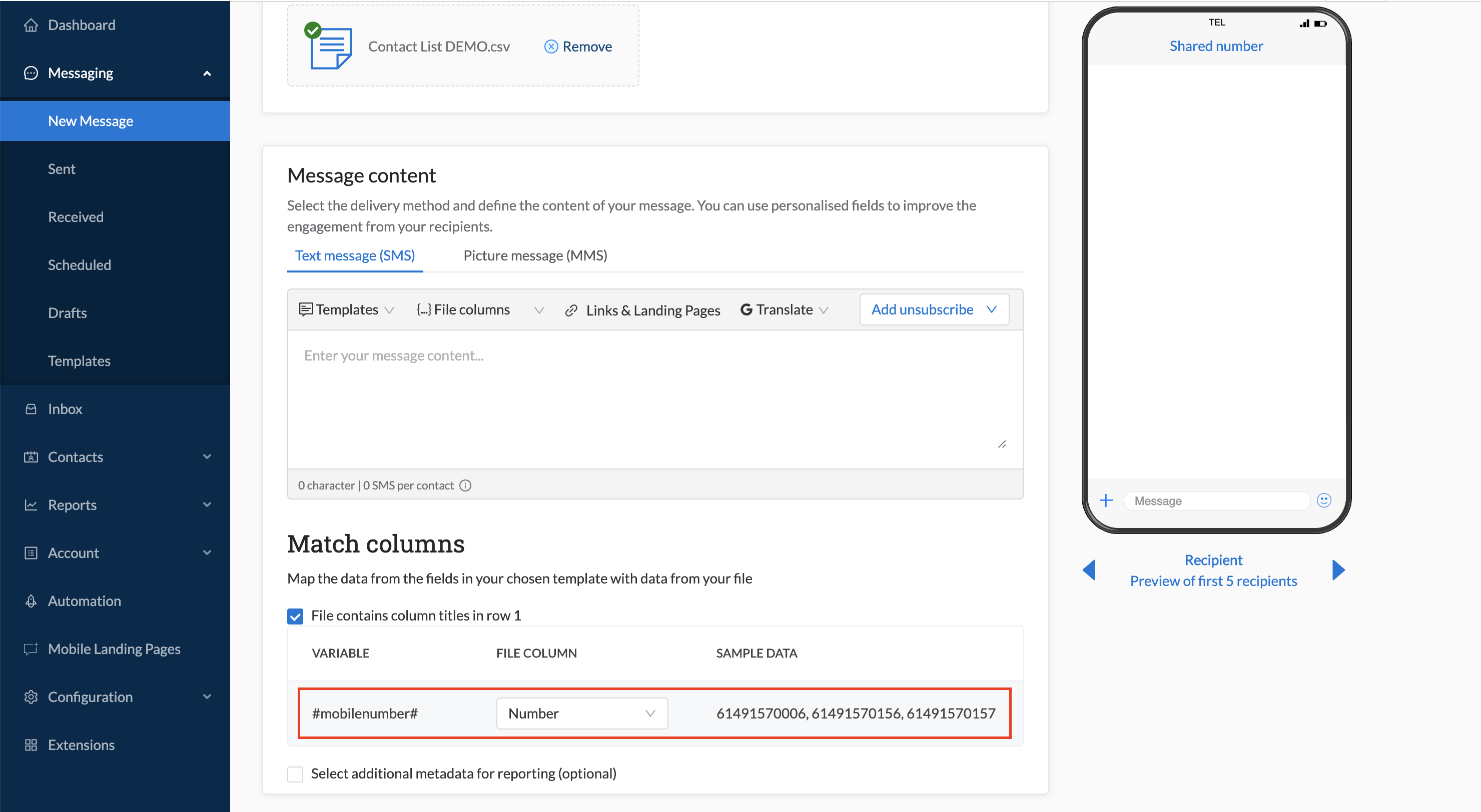 Sending Messages | Notify Now