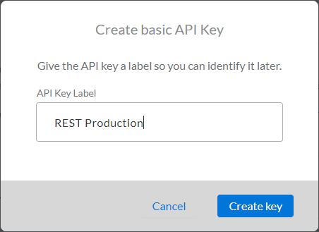 Creating new REST API Credentials | 2degrees