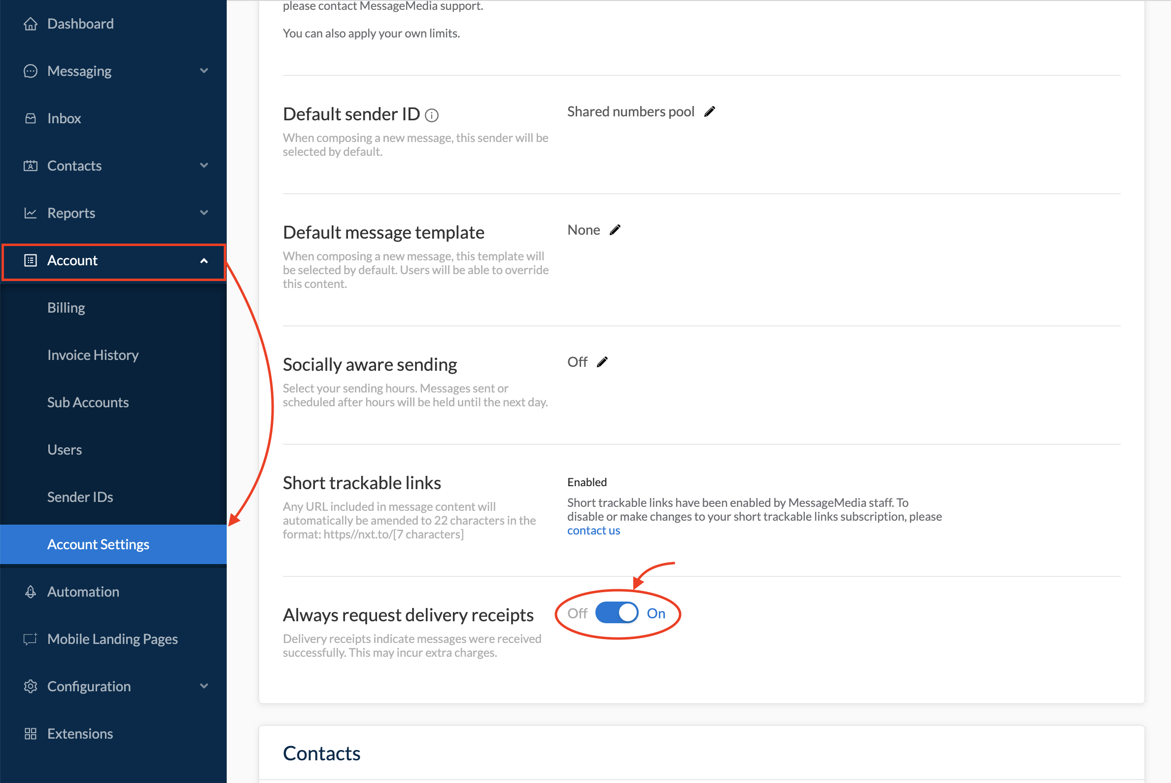 Delivery Receipts – MessageMedia