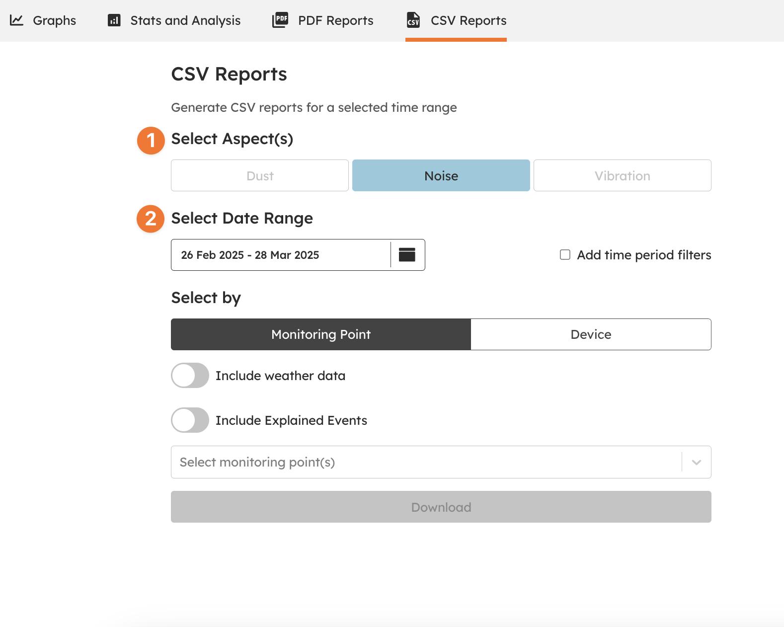 CSV Reports | SiteHive