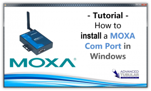 How to Install a MOXA NPort Device Driver in a Windows Computer ...