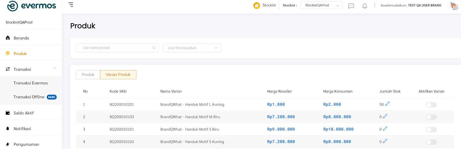 Update Januari 2023: Perubahan Pada Stockist Dashboard dan Aplikasi ...