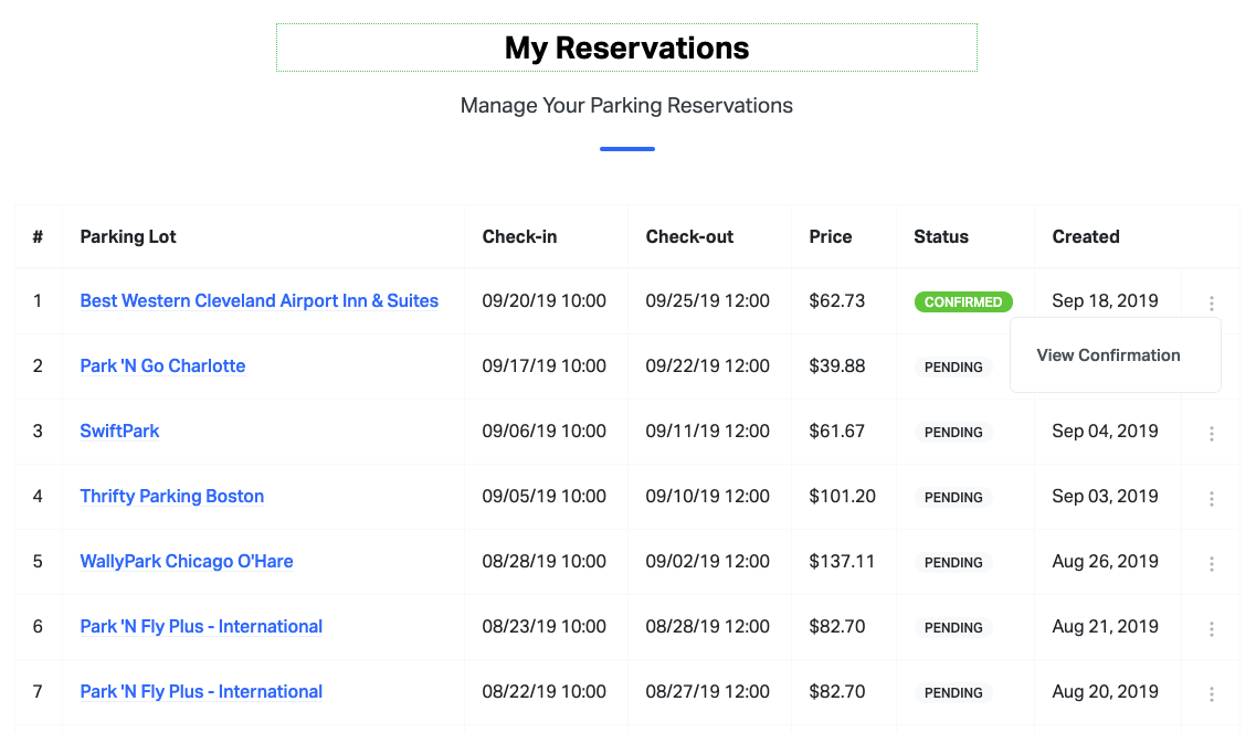 Customer Service Portal offering multiple ways to manage your parking ...