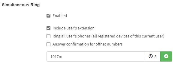Mobile App Ring Delay Setup