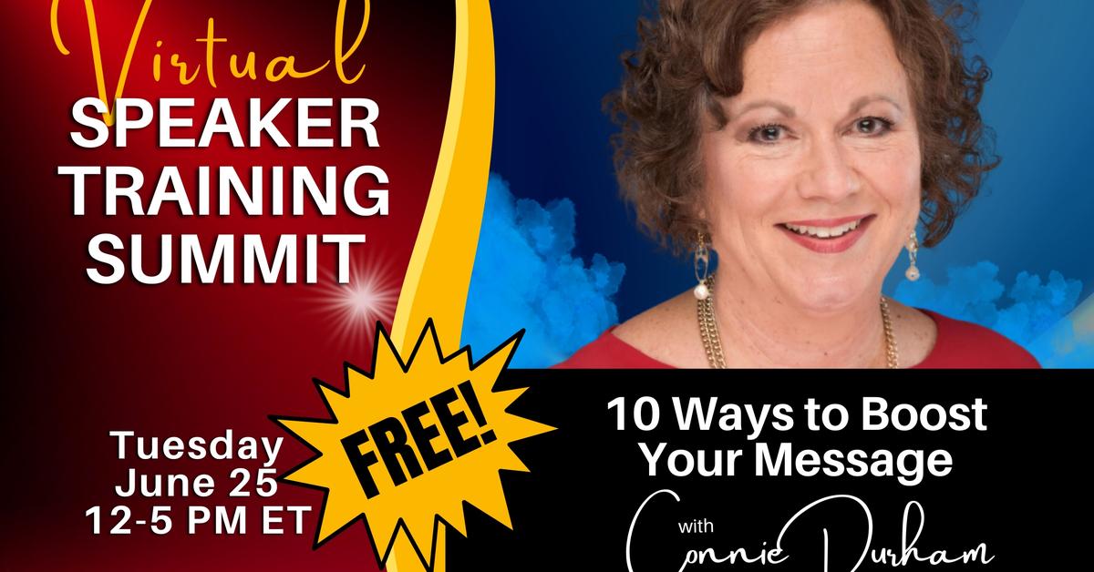 10 Ways to Boost Your Message