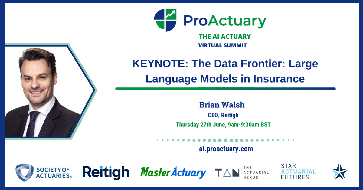Brian Walsh - The AI Actuary Virtual Summit