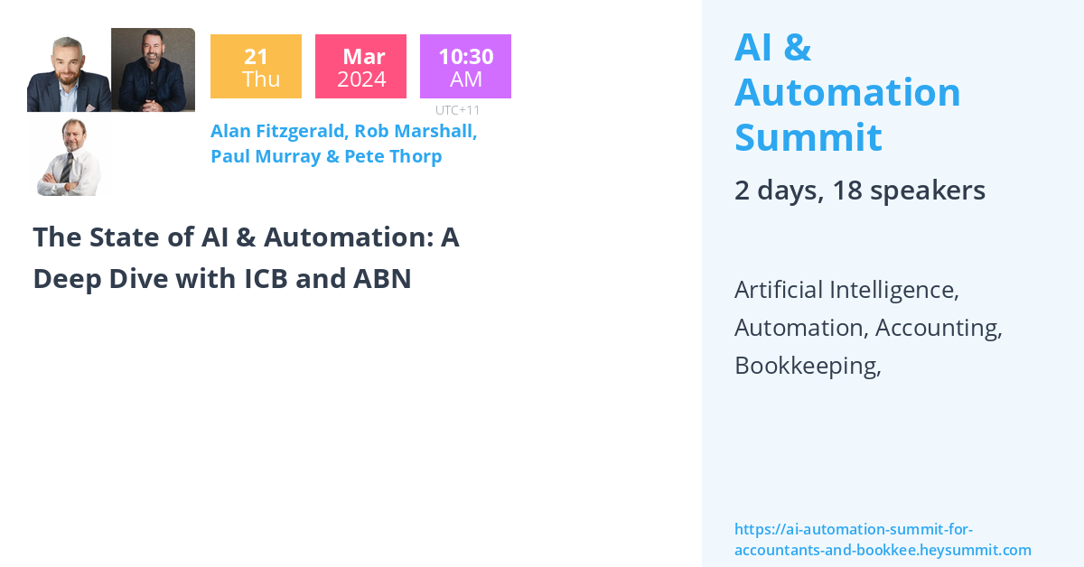 Paul Murray - AI & Automation Summit