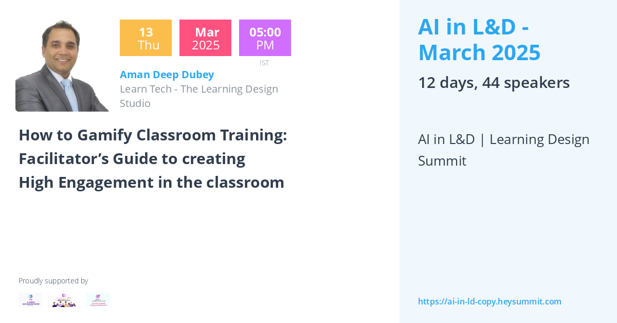 How to Gamify Classroom Training: Facilitator’s Guide to creating High ...