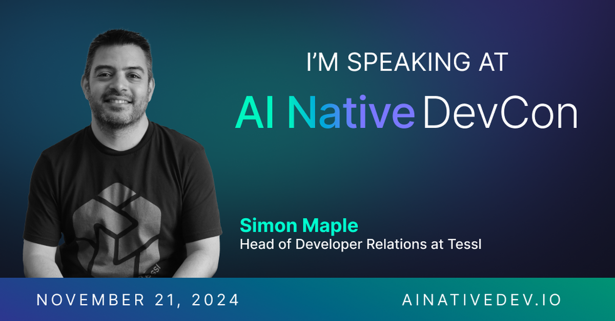 Simon Maple - AI Native Dev Con