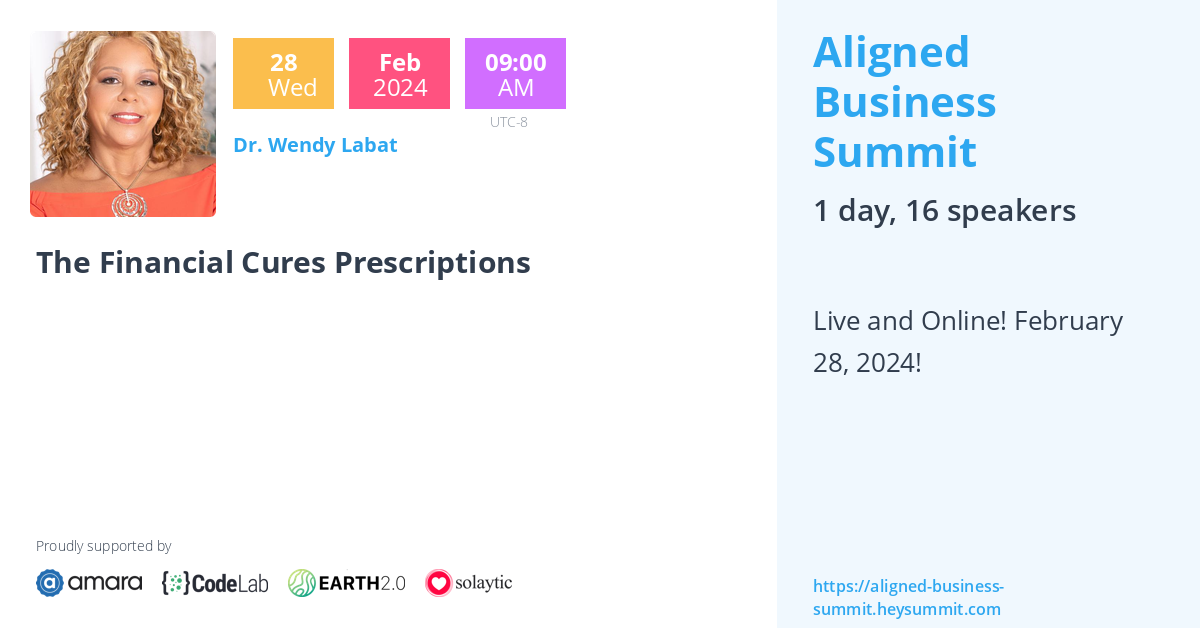 Dr. Wendy Labat - Aligned Business Summit by Aligned Business