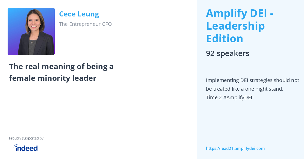 Cece Leung - Amplify DEI - Leadership Edition