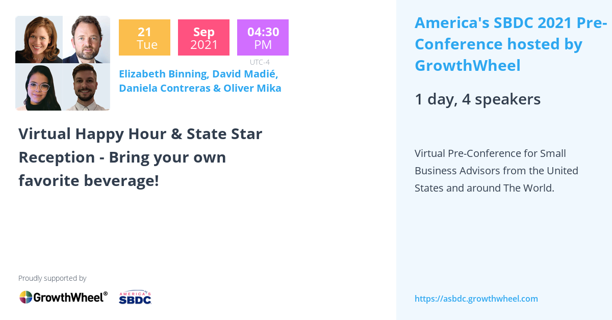 Daniela Contreras - America's SBDC 2021 Pre-Conference hosted by ...