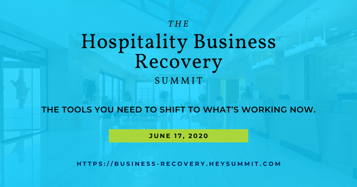 The Hospitality Business Recovery Summit
