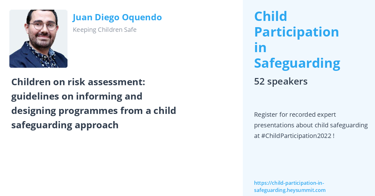 Children on risk assessment: guidelines on informing and designing ...