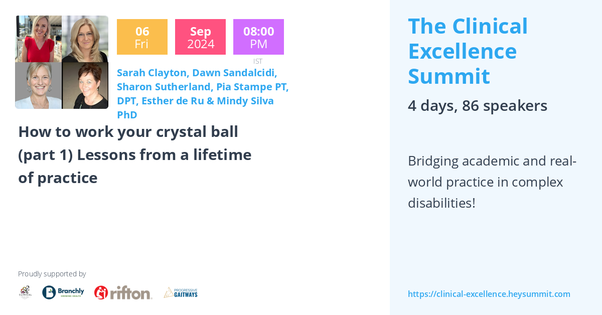 Sharon Sutherland - The Clinical Excellence Summit