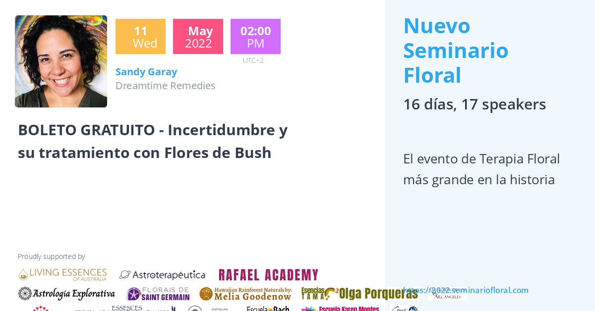 Sandy Garay - Nuevo Seminario Floral