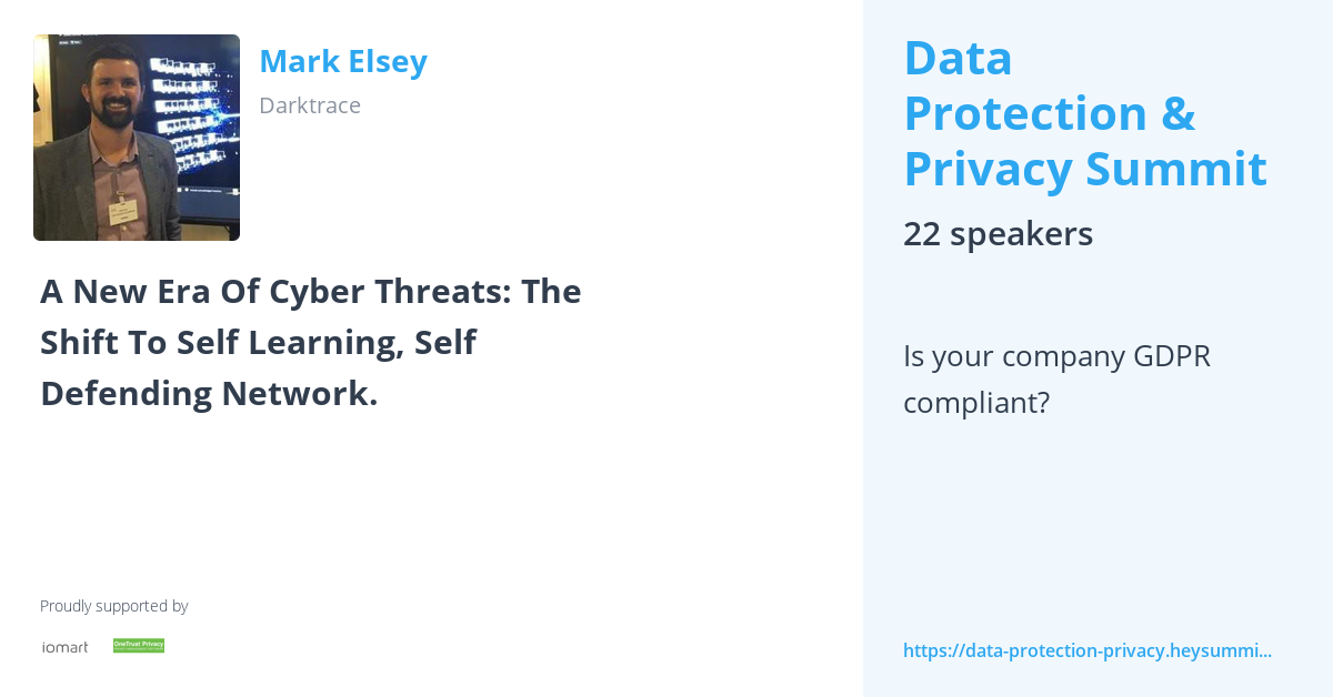 Mark Elsey - Data Protection & Privacy Summit