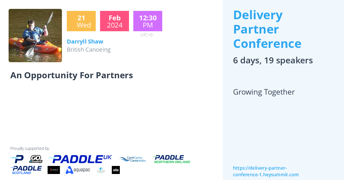 An Opportunity For Partners