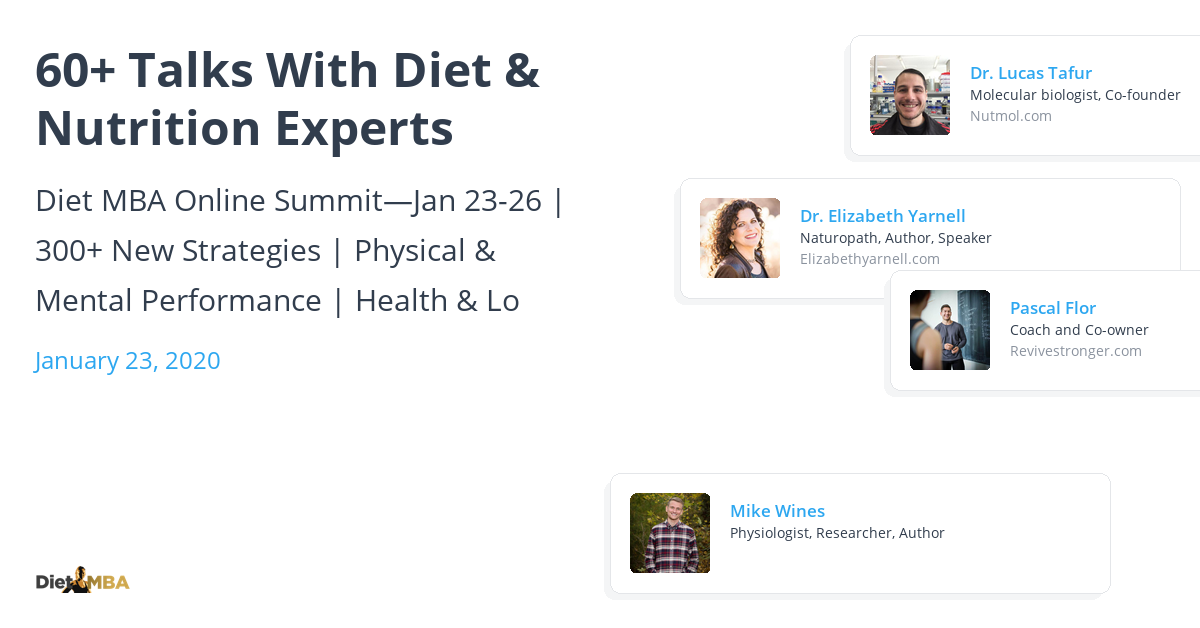 60+ Talks With Diet & Nutrition Experts