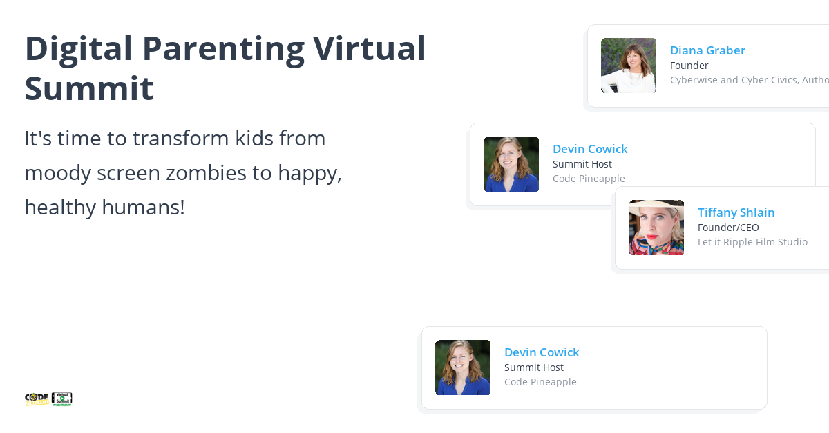 Digital Parenting Virtual Summit by Code Pineapple